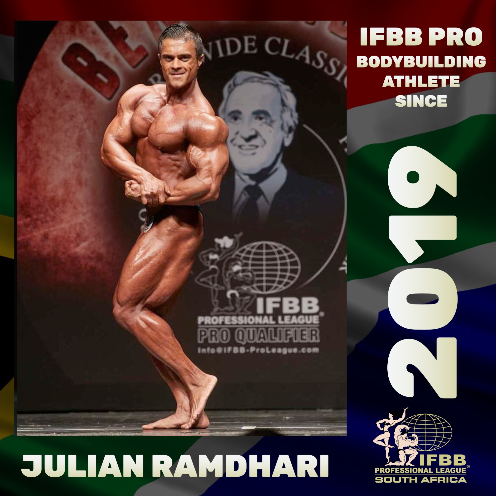 IFBB Pro Bodybuilding Julian Ramdhari