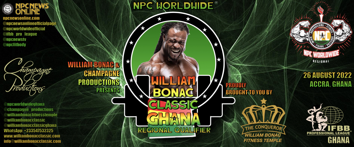 2022 NPC Worldwide William Bonac Classic Regional Qualifer Banner 1200×500